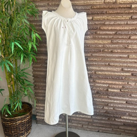 Antique | Intimates & Sleepwear | Antique Edwardian Off White Heavy ...